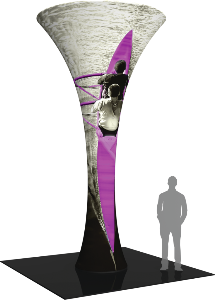 Formulate Funnel 02 Tension Fabric Structure – Display Solutions Store